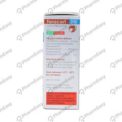 Foracort 200 Synchrobreathe Metered Dose Inhaler: Uses, Side-effects ...