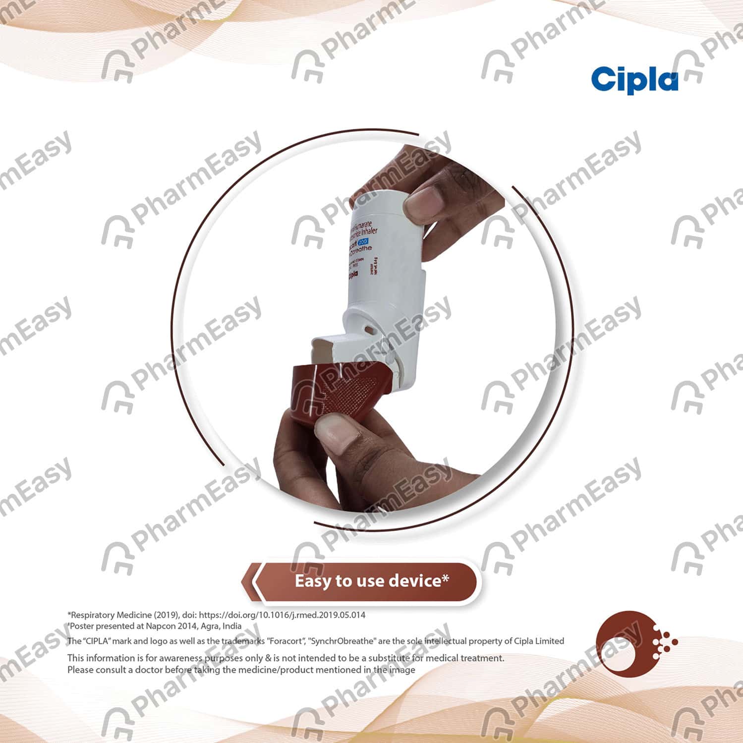 Foracort 200mcg Synchrobreathe With Dose Counter Box Of 120md Metered ...