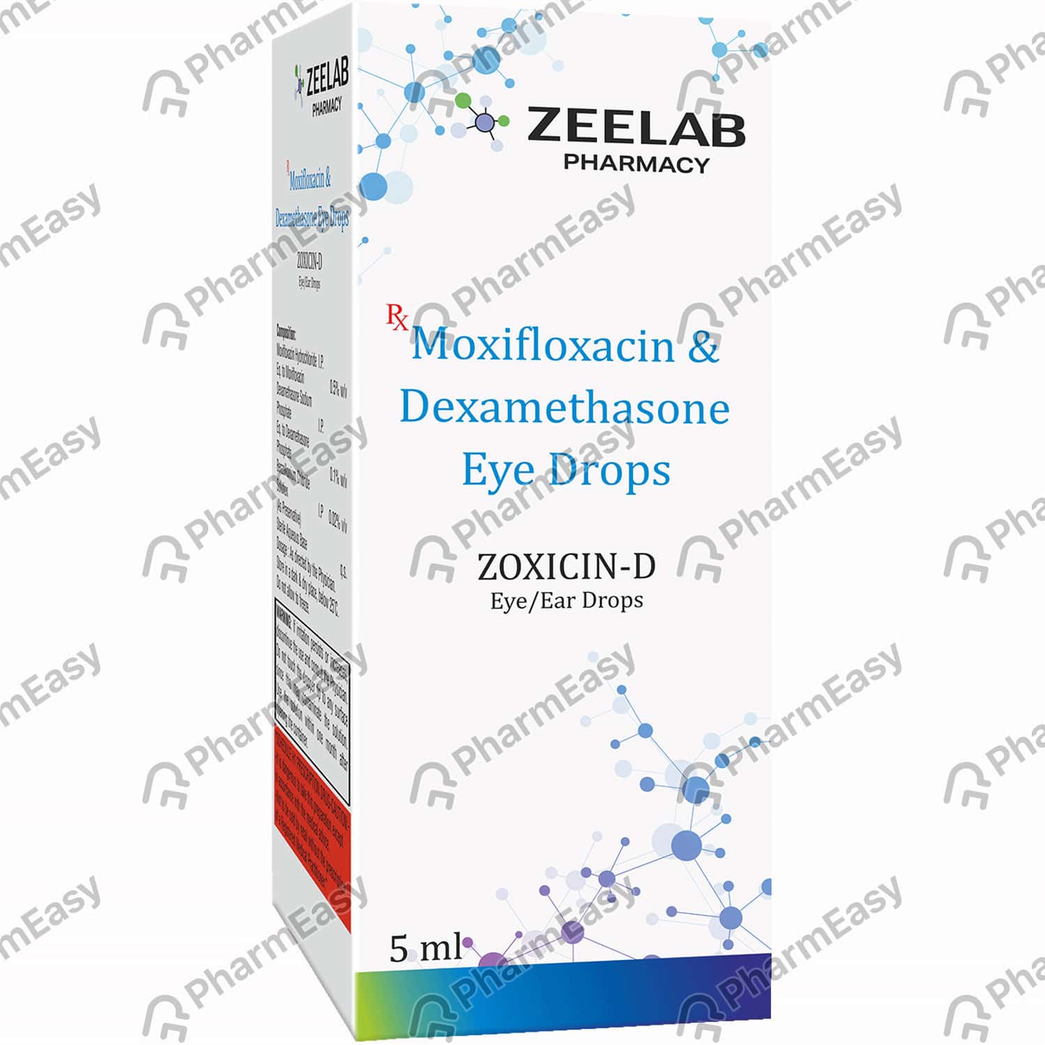 Buy Zoxicin D Bottle Of 5ml Eye/Ear Drops Online at Flat 15% OFF ...