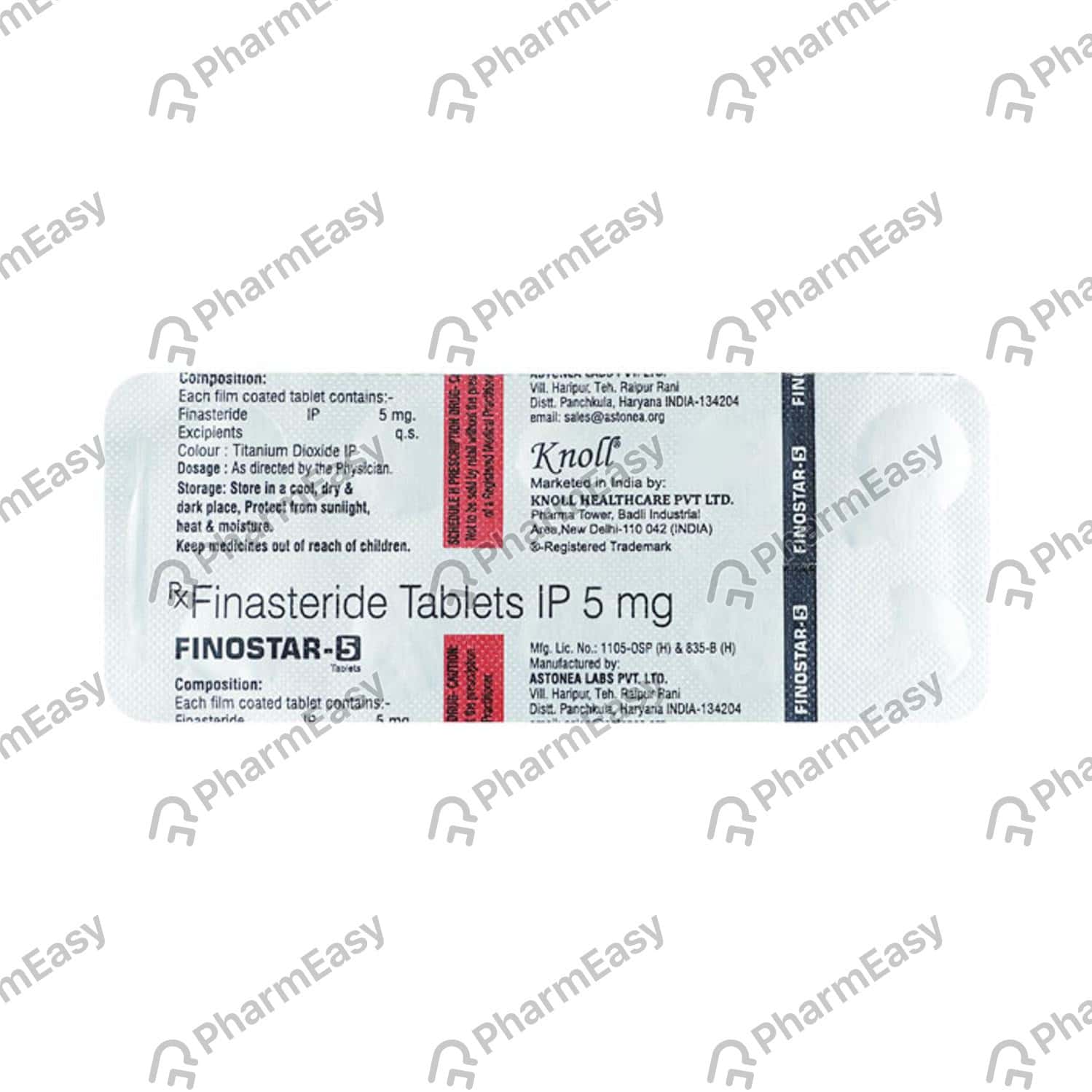 Finostar 5 MG Tablet (10): Uses, Side Effects, Price & Dosage | PharmEasy