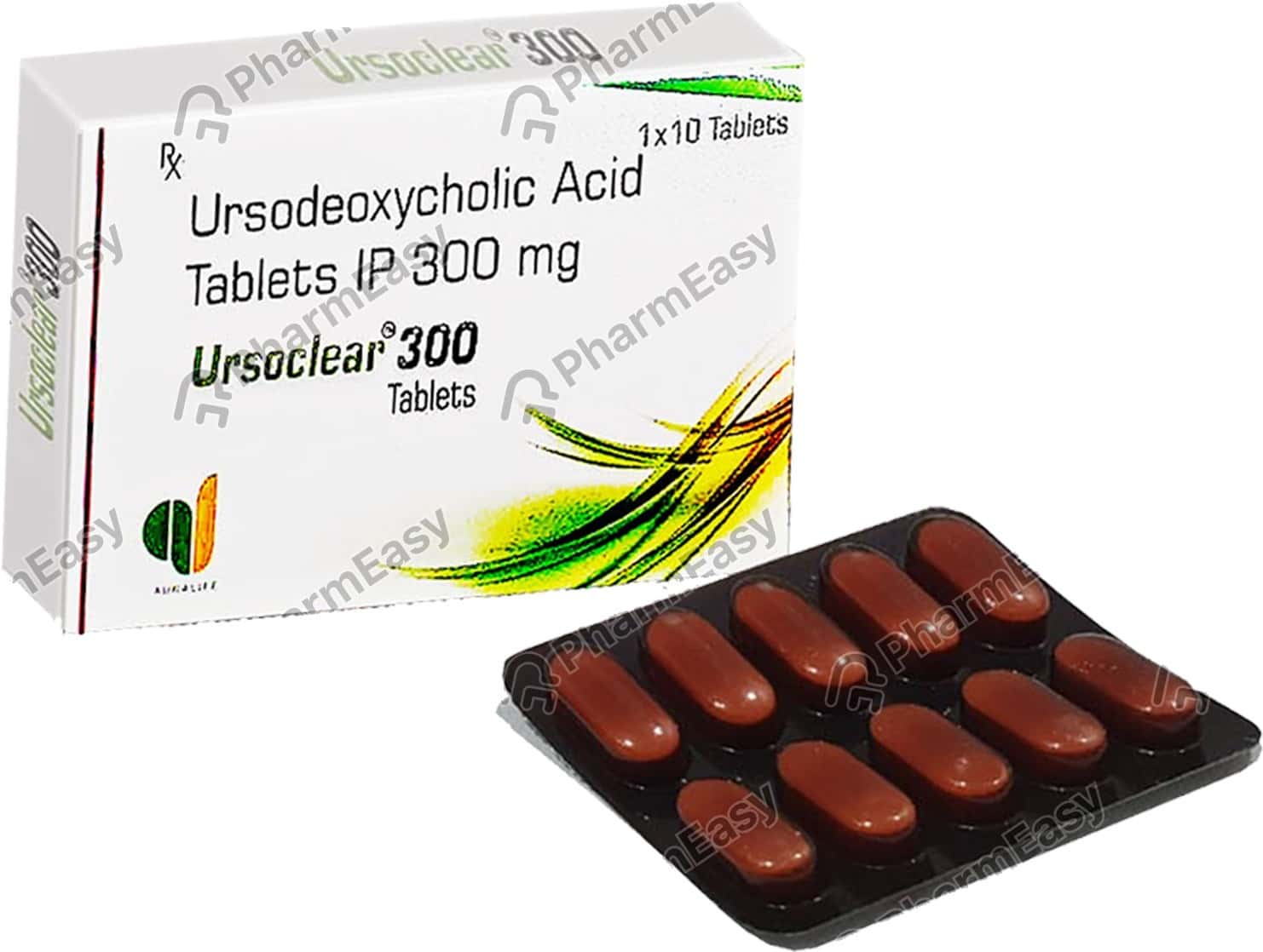 Ursoclear 300 MG Tablet (10): Uses, Side Effects, Price & Dosage ...