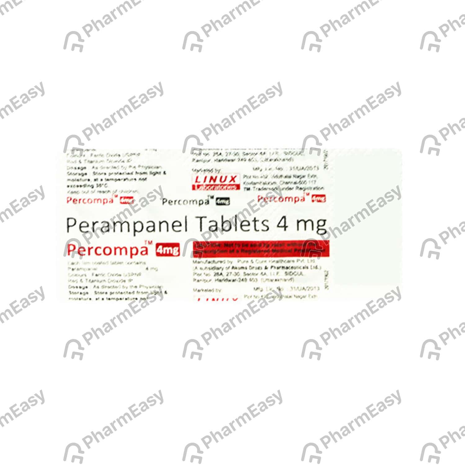 Percompa 4 MG Tablet (10): Uses, Side Effects, Price & Dosage | PharmEasy