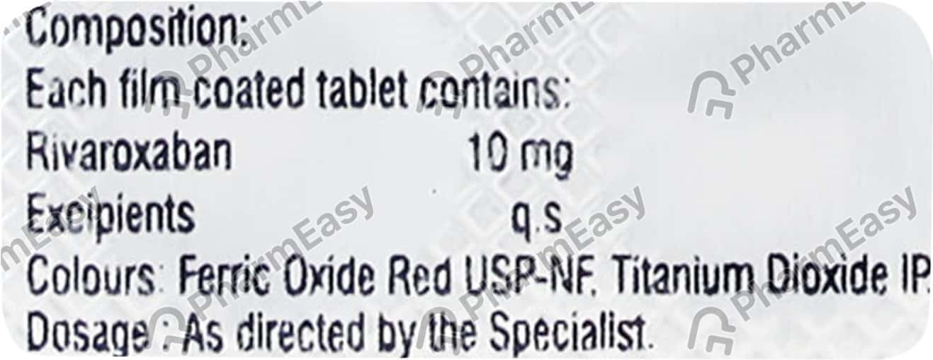Rixant 10 MG Tablet (10): Uses, Side Effects, Price & Dosage | PharmEasy