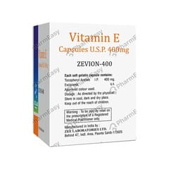 Buy Zevion 400 MG Capsule (10) Online at Flat 18% OFF* | PharmEasy