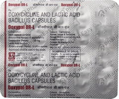 Doxypal Dr 100 MG Capsule (8): Uses, Side Effects, Price & Dosage ...