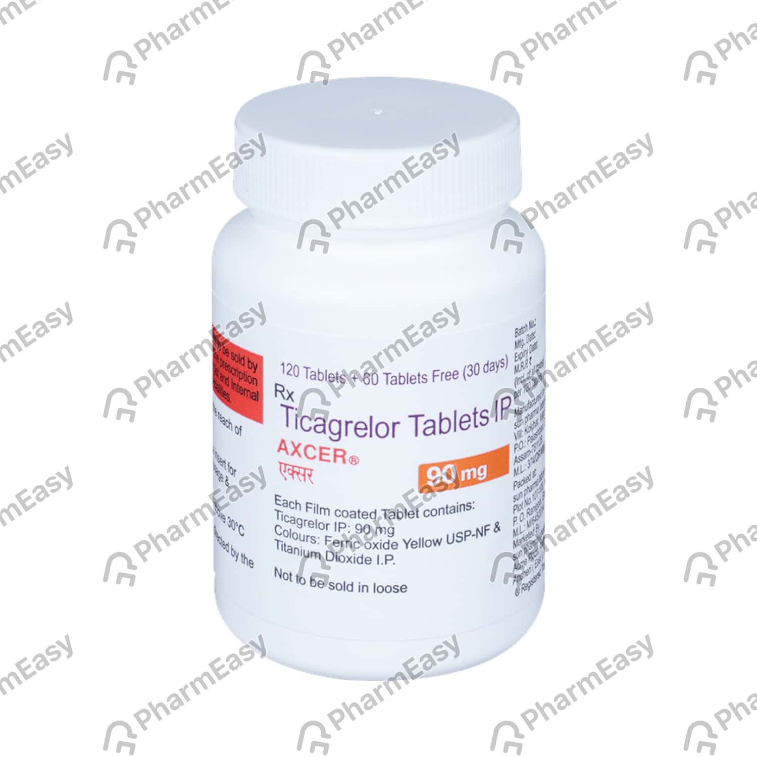 Axcer 90 MG Tablet (120): Uses, Side Effects, Price & Dosage | PharmEasy