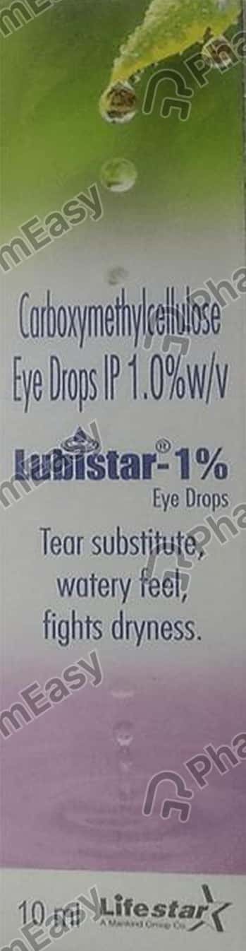 Lubistar 1 %W/V Eye Drop (10): Uses, Side Effects, Price & Dosage ...