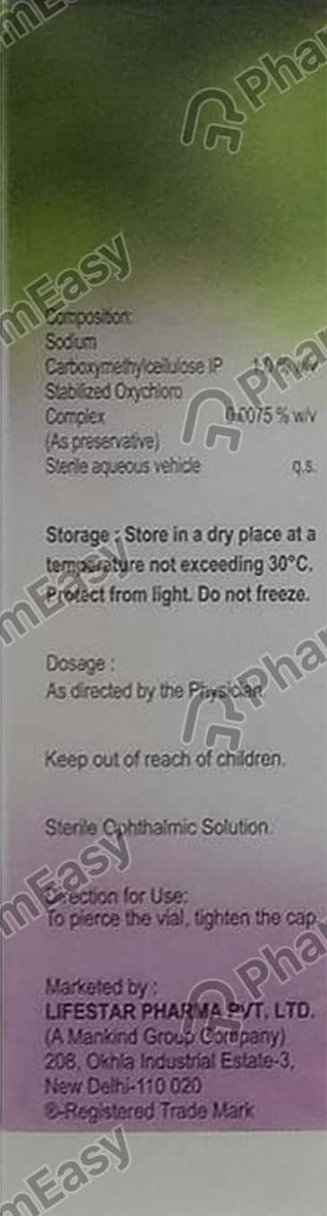 Lubistar 1 %W/V Eye Drop (10): Uses, Side Effects, Price & Dosage ...