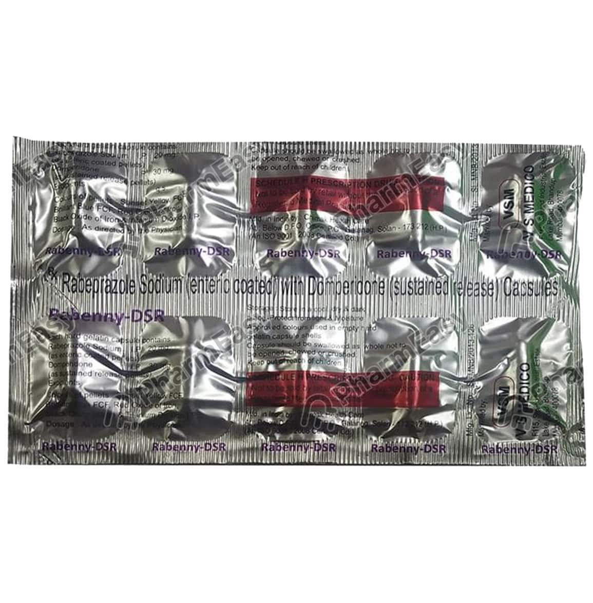 Rabenny Dsr Strip Of 10 Capsules: Uses, Side Effects, Price & Dosage ...