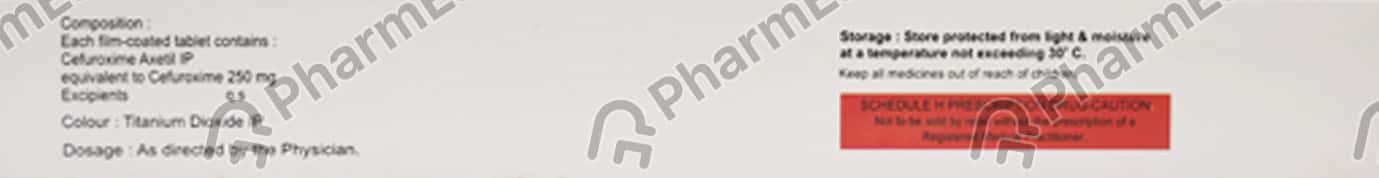 Axifur 250 MG Tablet (10): Uses, Side Effects, Price & Dosage | PharmEasy