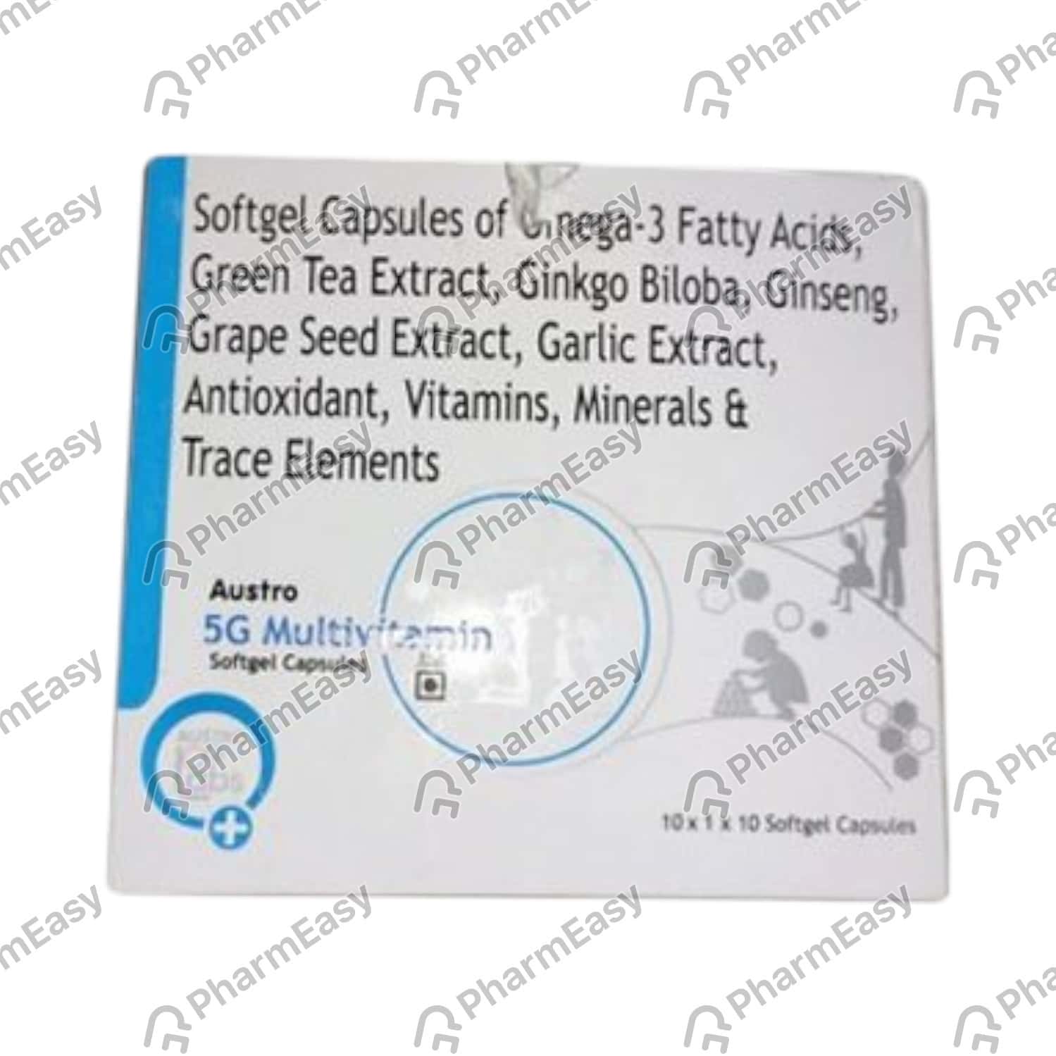 Buy Austro 5g Multivitamin Strip Of 10 Capsules Online & Save Up to 24% ...