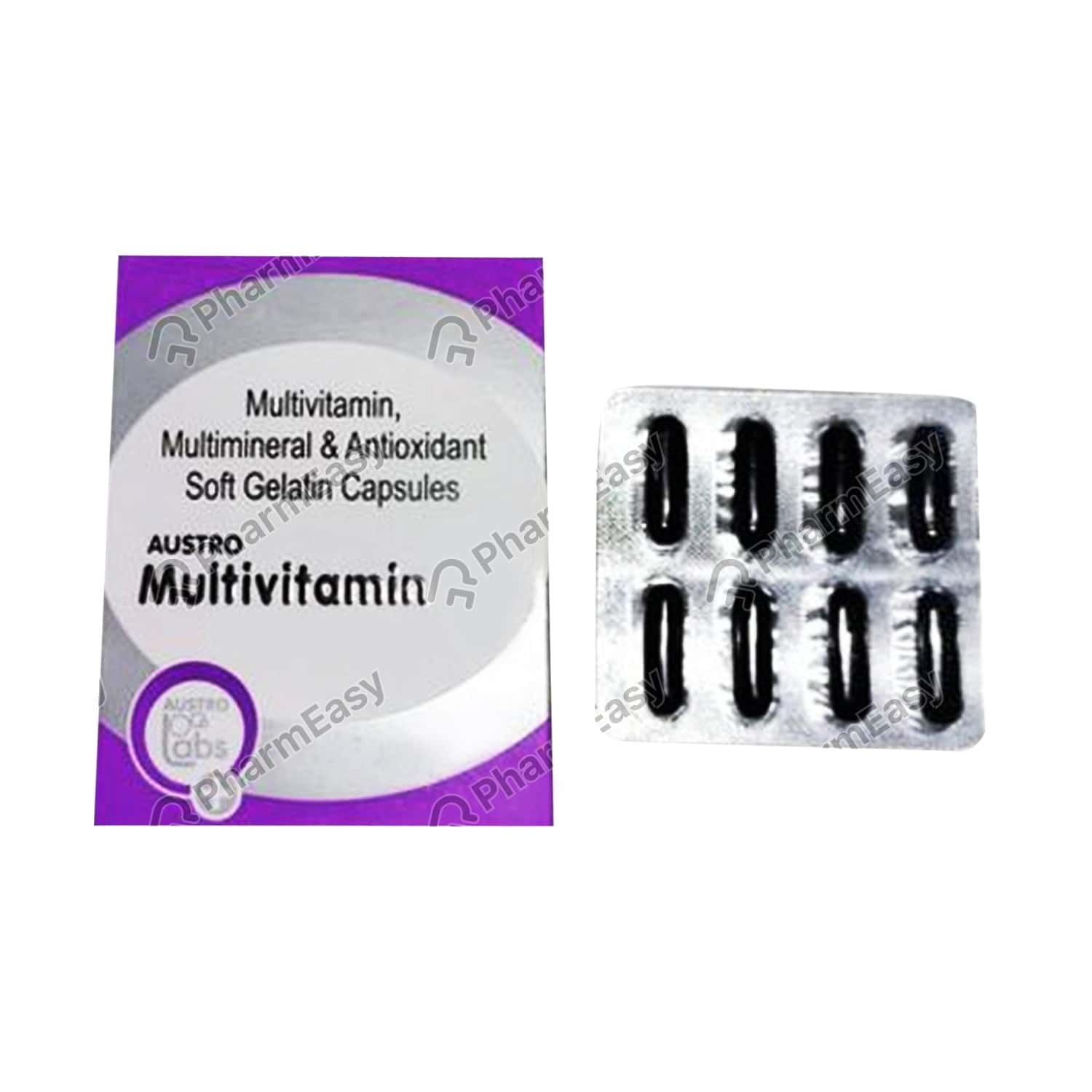 Buy Austro 5g Multivitamin Strip Of 10 Capsules Online at Flat 18% OFF ...