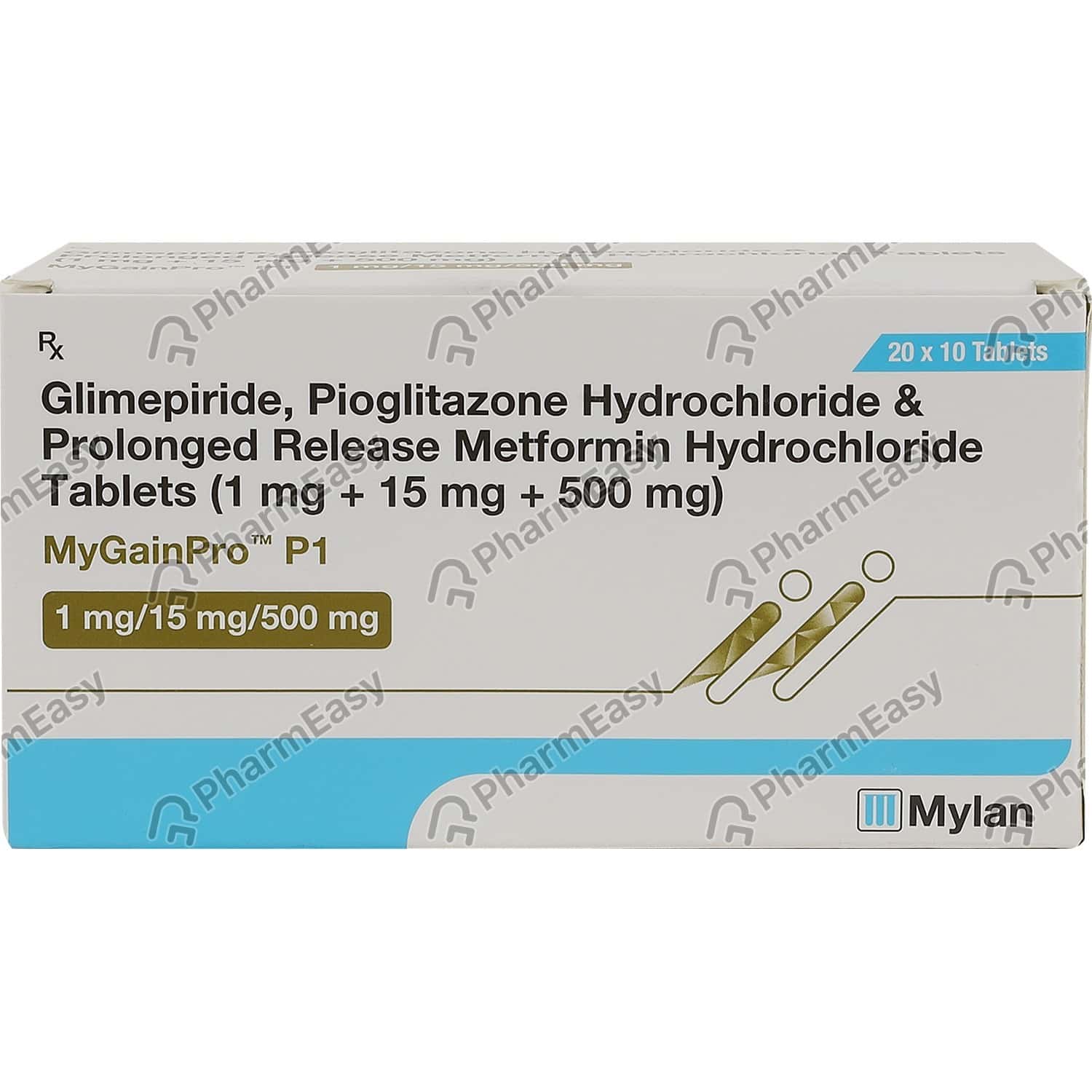 Mygain Pro P 1mg Strip Of 10 Tablets: Uses, Side Effects, Price ...