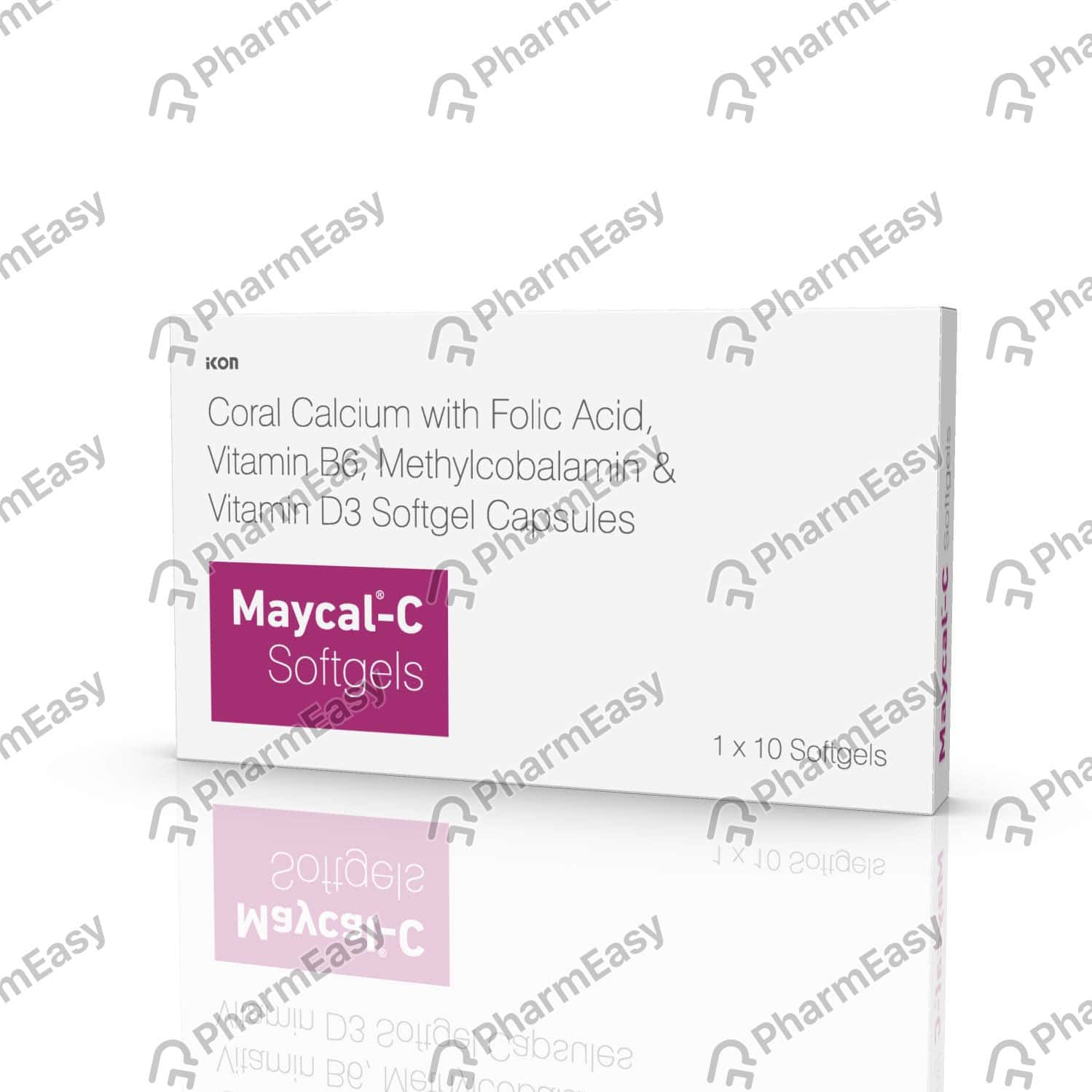 Buy Maycal C Strip Of 10 Softgel Capsules Online at Flat 15% OFF ...