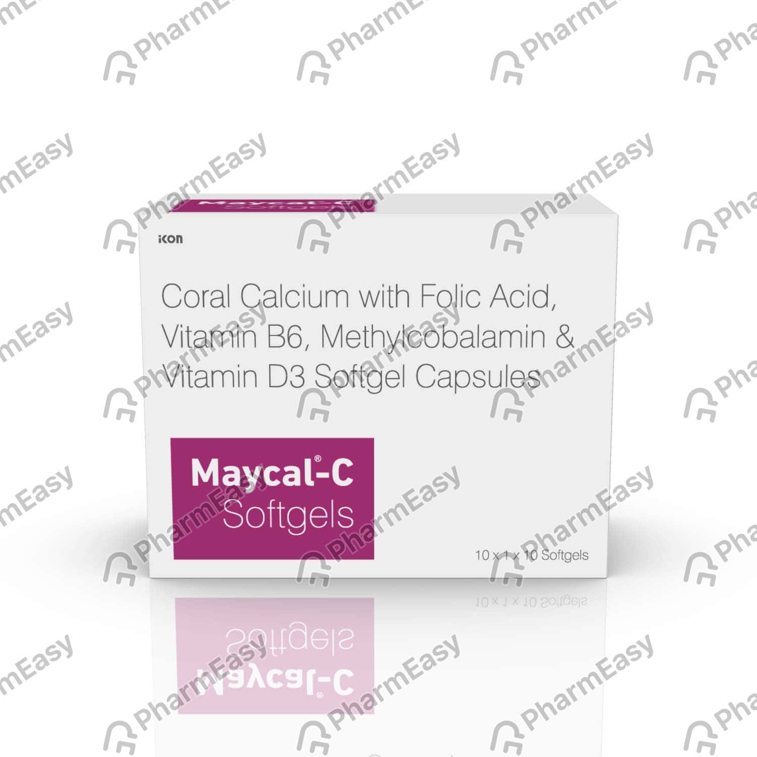Buy Maycal C Strip Of 10 Softgel Capsules Online at Flat 15% OFF ...