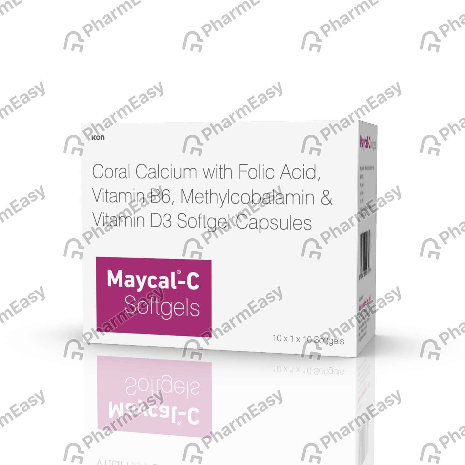 Buy Maycal C Strip Of 10 Softgel Capsules Online at Flat 15% OFF ...