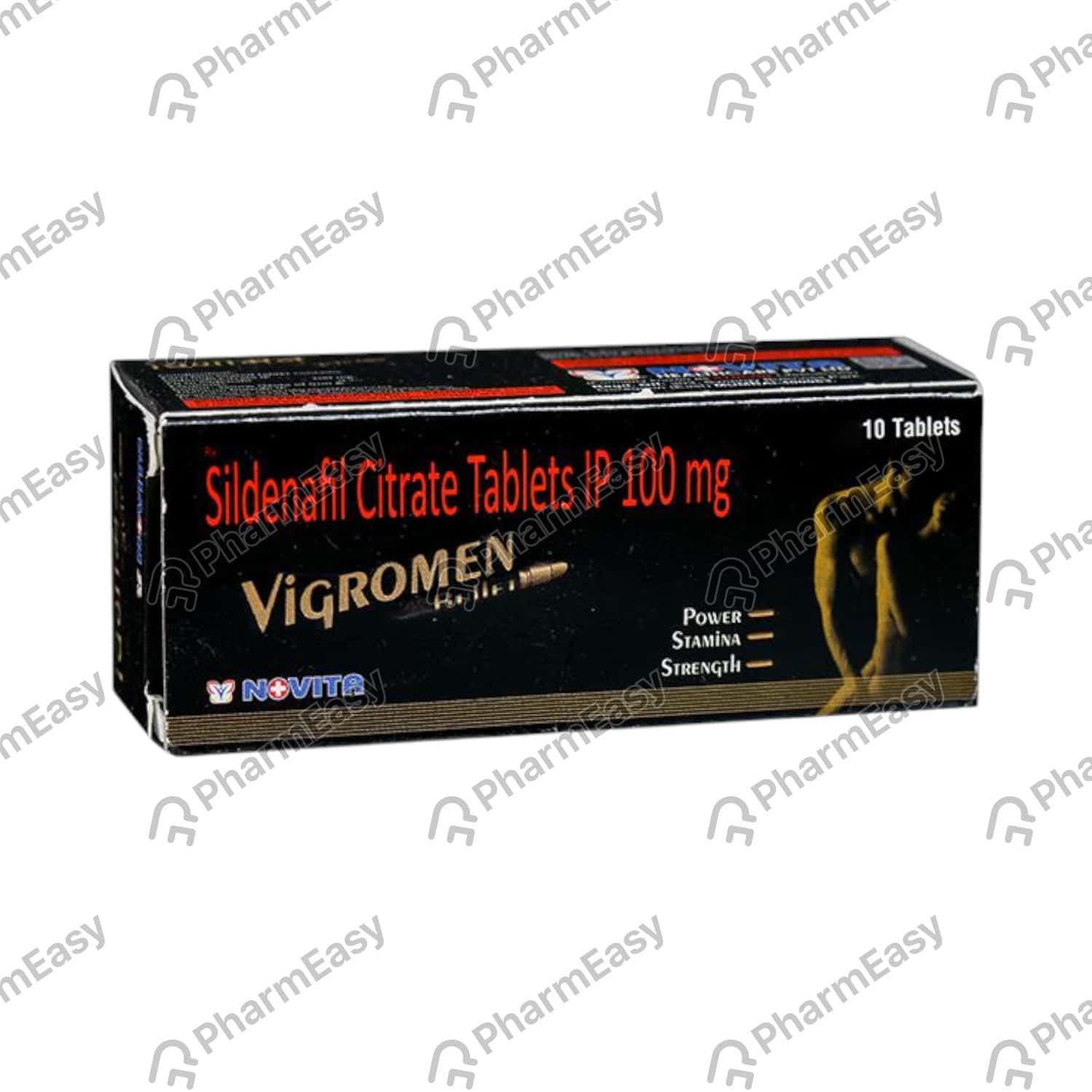 Buy Vigromen Red 100 MG Tablet (10) Online at Flat 15% OFF | PharmEasy