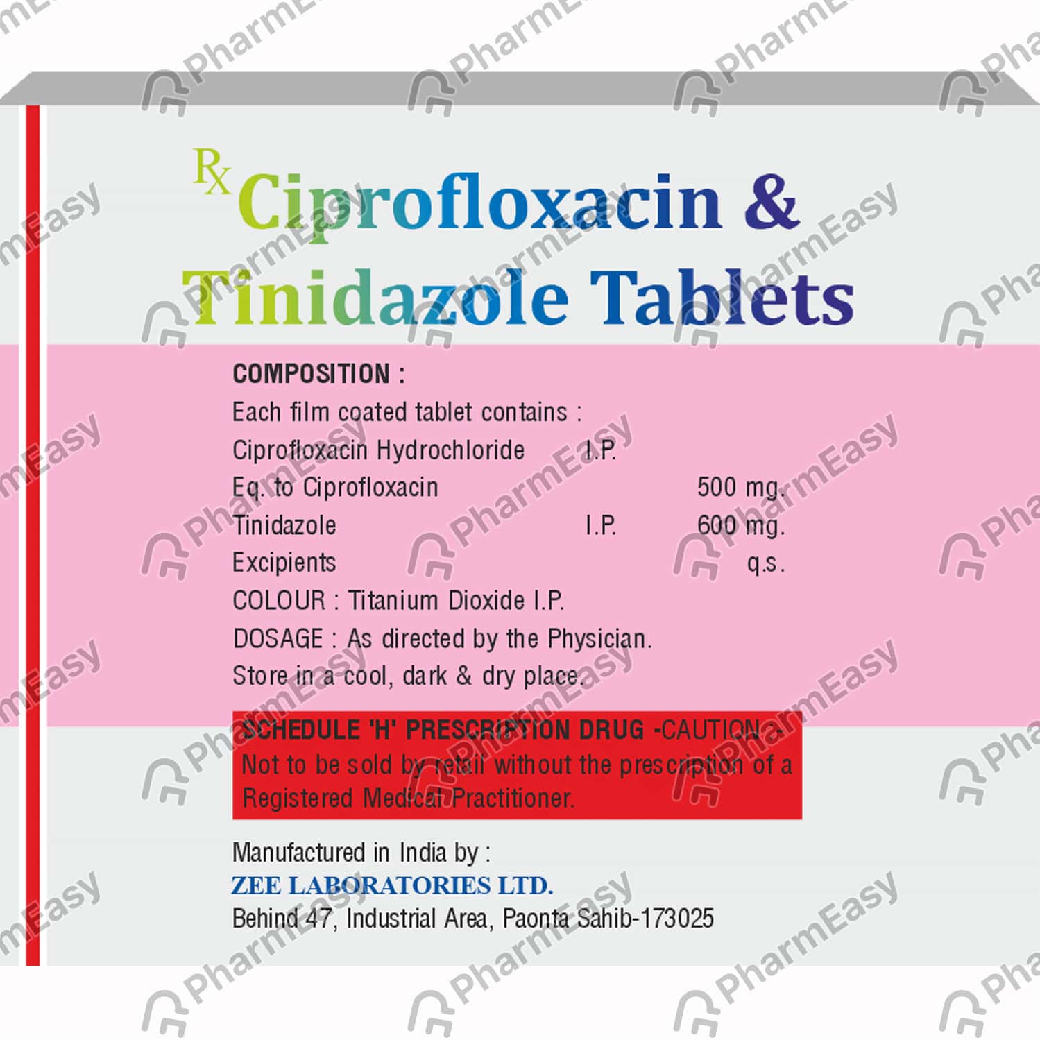 Buy Cirozin Tz Strip Of 10 Tablets Online at Flat 15% OFF | PharmEasy
