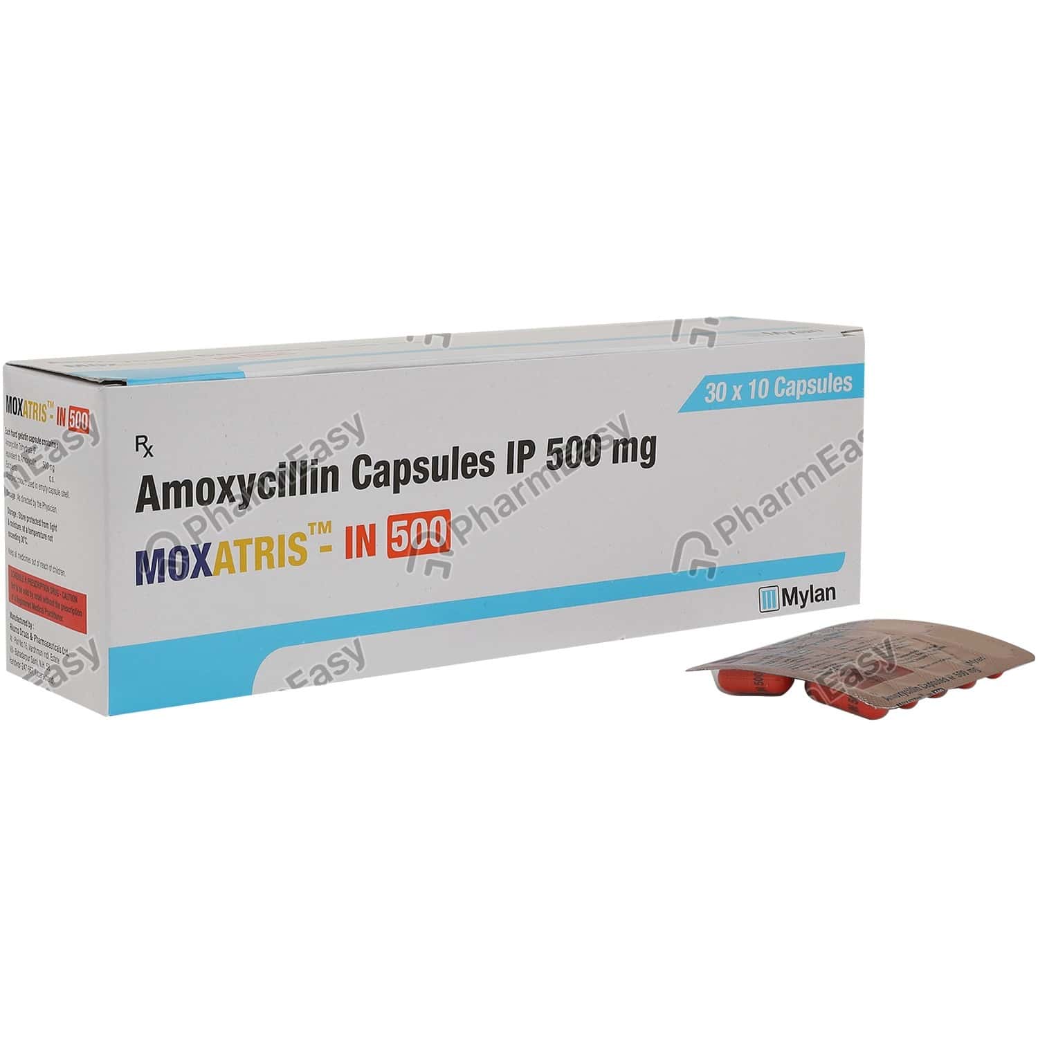 Moxatris 500 MG Capsule (10): Uses, Side Effects, Price & Dosage ...