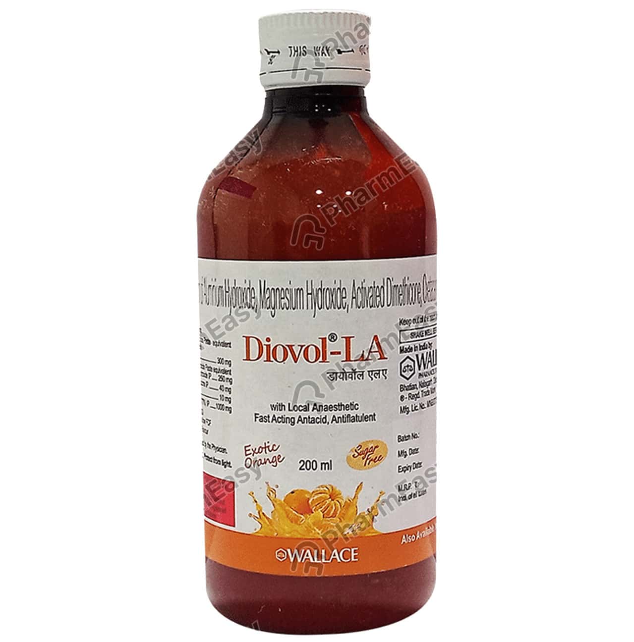 Buy Diovol La Exotic Orange Sugar Free Bottle Of 200ml Solution Online ...