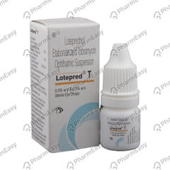 Buy Lotepred T Eye Drop 10 Ml Online at Flat 15% OFF | PharmEasy