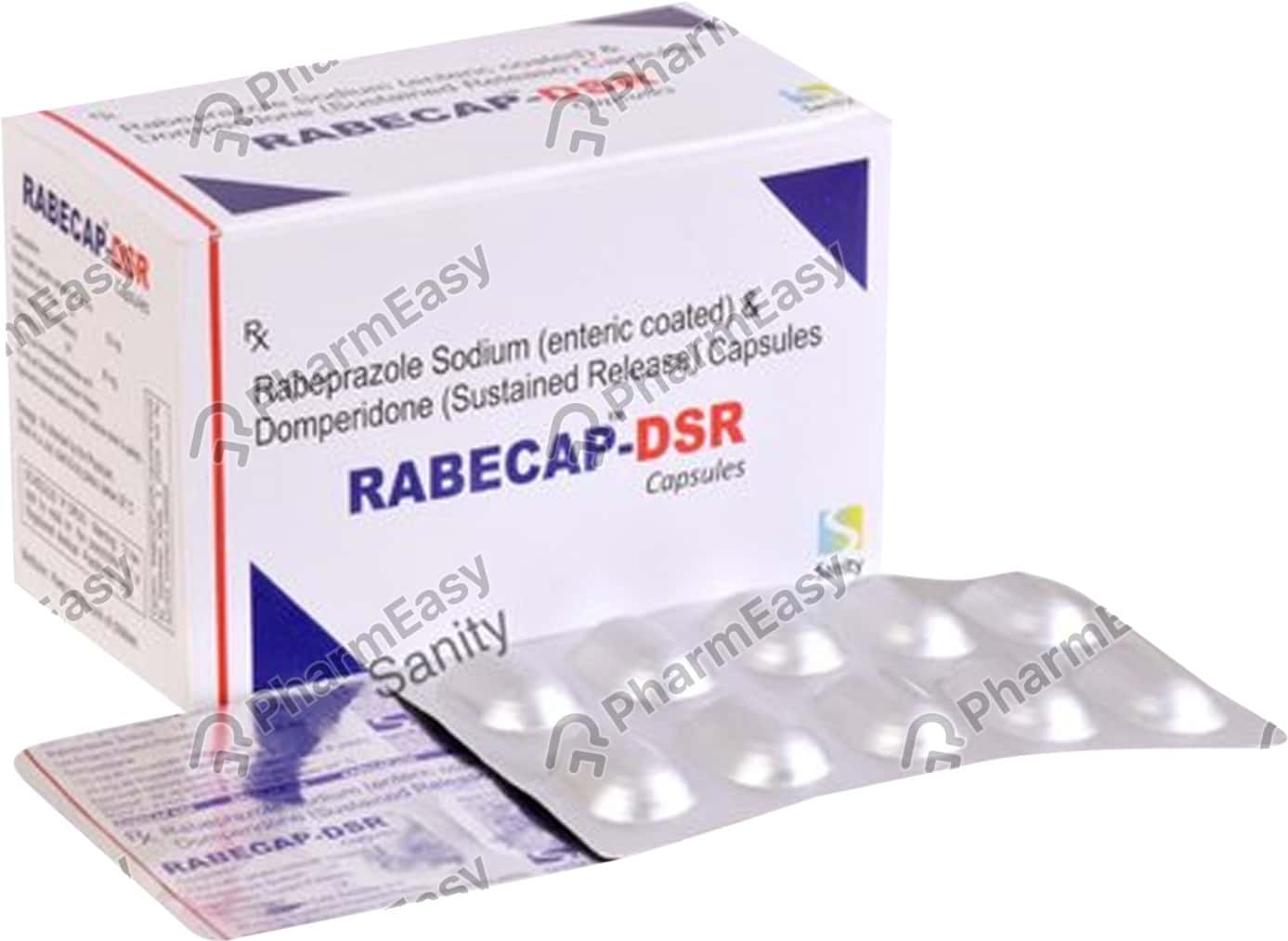 Rabecap Dsr Strip Of 10 Capsules: Uses, Side Effects, Price & Dosage ...