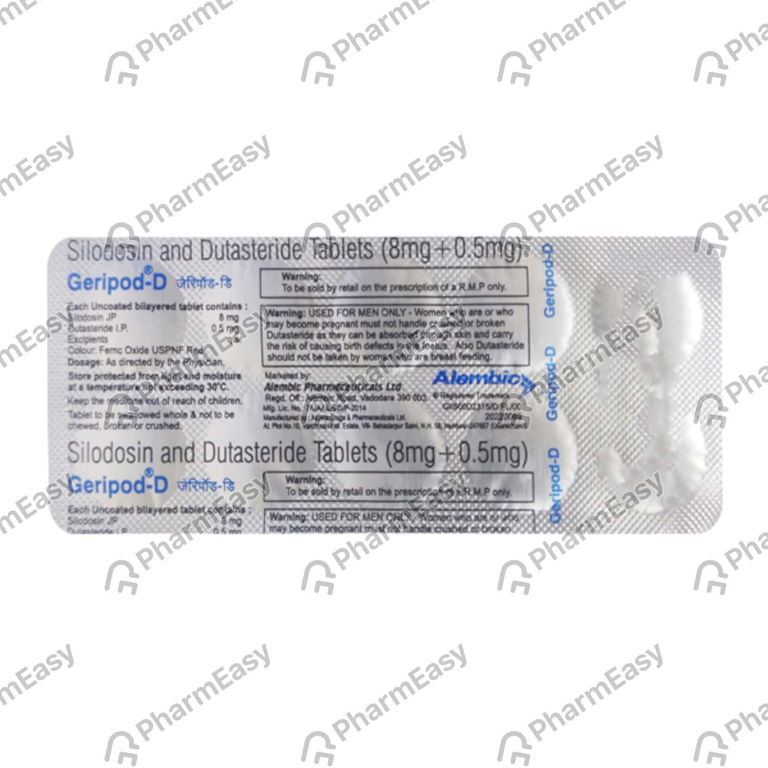 Geripod D 8/0.5mg Strip Of 10 Tablets: Uses, Side Effects, Price ...