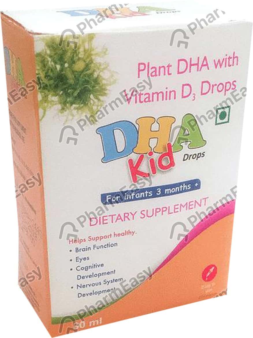 Buy Dha Kid Bottle Of 30ml Oral Drops Online & Save Up to 24% at PharmEasy