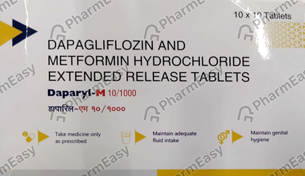 Dapacose M 10mg Forte Strip Of 10 Tablets: Uses, Side Effects, Price, Dosage & Composition ...