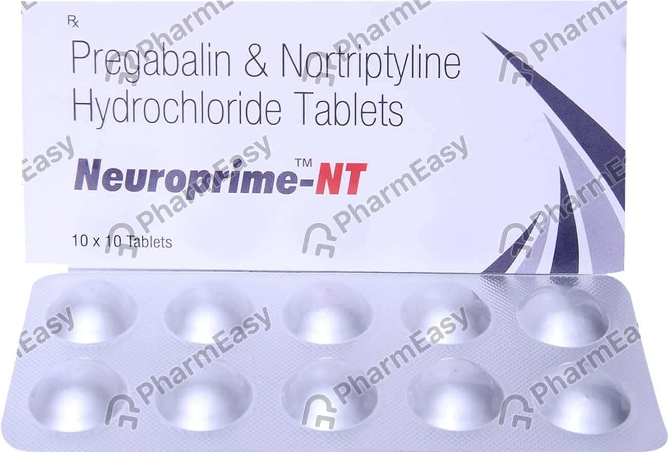 Neuroprime Nt Strip Of 10 Tablets: Uses, Side Effects, Price & Dosage ...