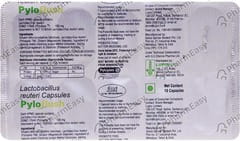 Buy Pylo Flush 100 MG Capsule (10) Online & Save Up to 24% at PharmEasy