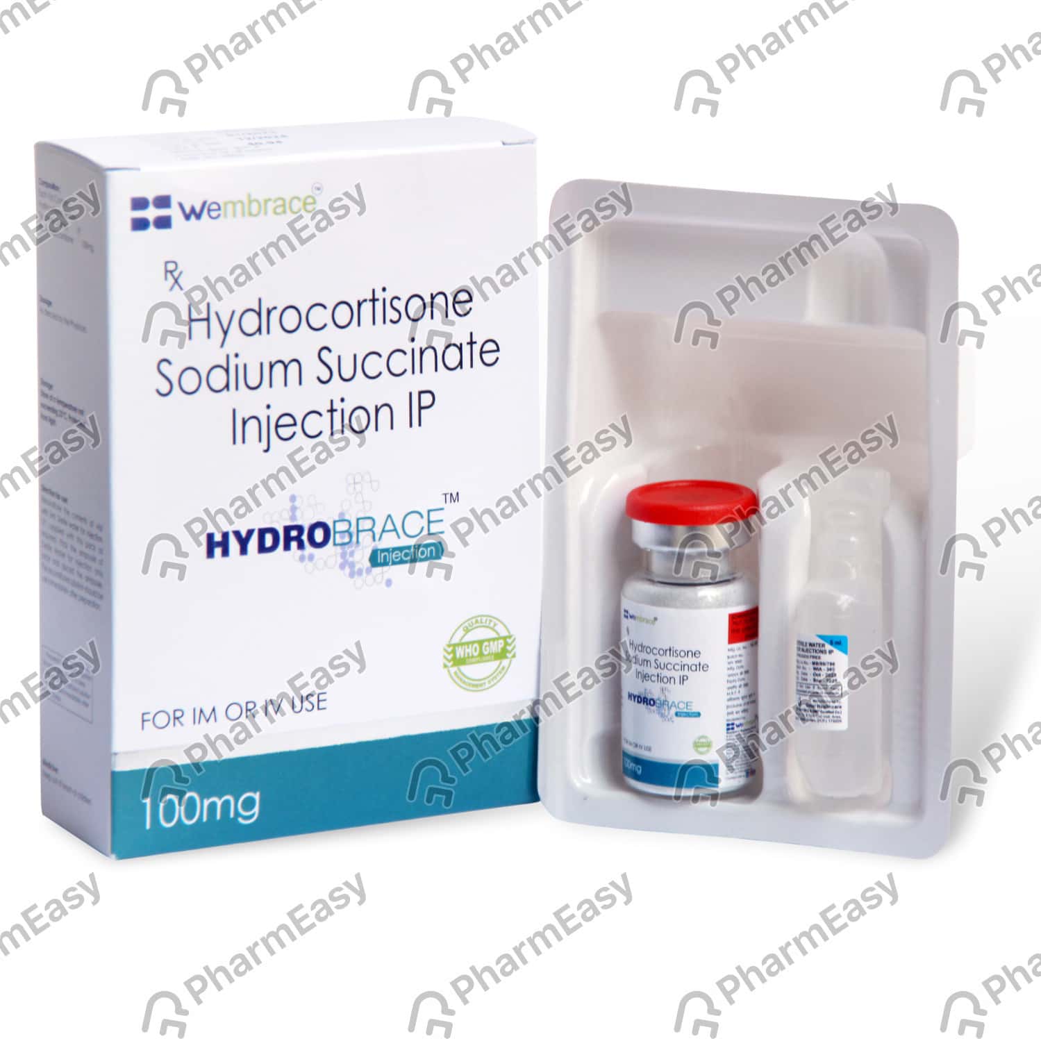 Buy Hydrobrace 100 MG Powder For Injection (1) Online at Flat 15% OFF ...