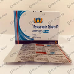 Crestor 20 MG Tablet (15): Uses, Side Effects, Price & Dosage | PharmEasy