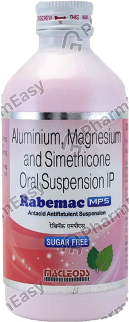 Buy Rabemac Mps Sugar Free Bottle Of 200ml Suspension Online at Flat 15 ...