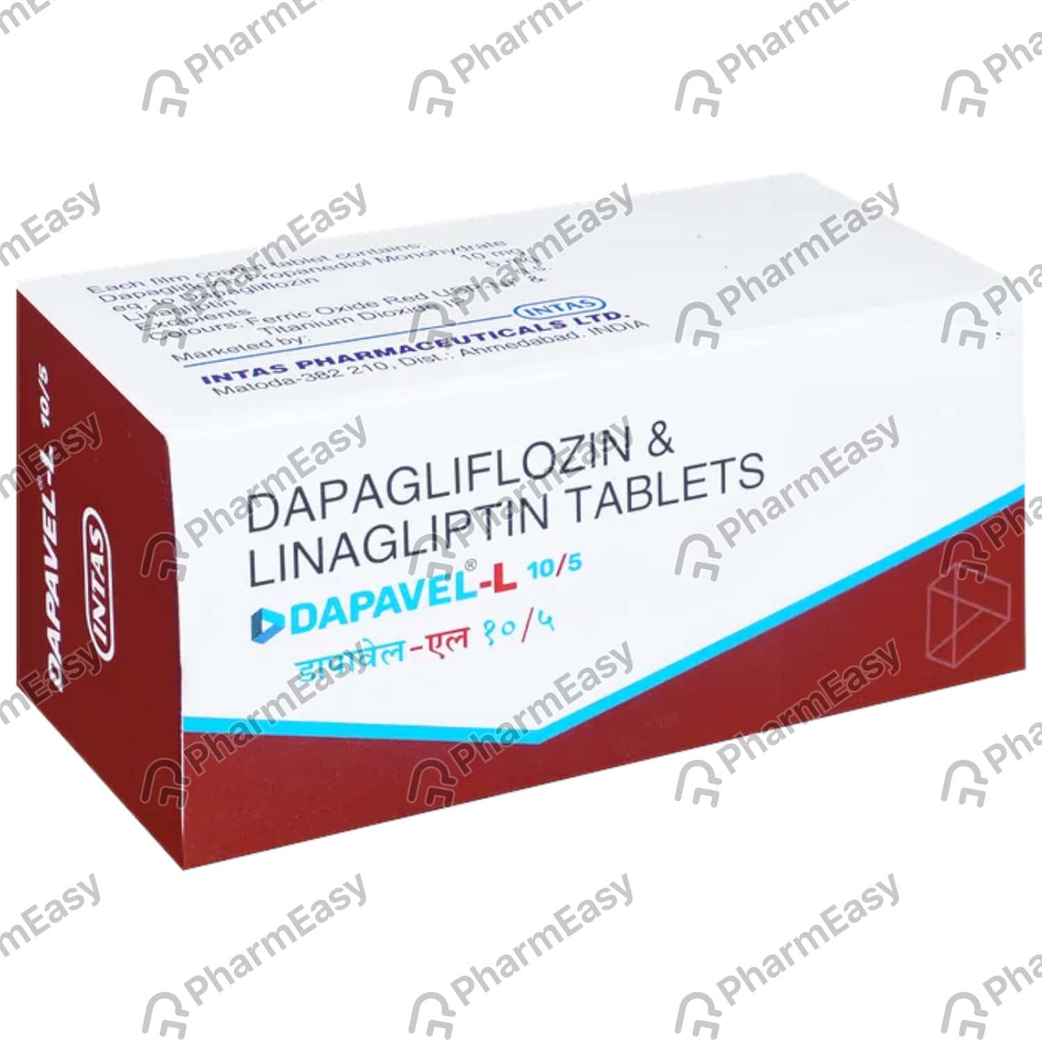 Dapavel L 10/5mg Strip Of 10 Tablets: Uses, Side Effects, Price ...