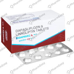 Dapavel L 10/5mg Strip Of 10 Tablets: Uses, Side Effects, Price ...
