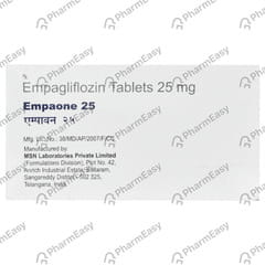 Empaone 25 MG Tablet (10): Uses, Side Effects, Price & Dosage | PharmEasy