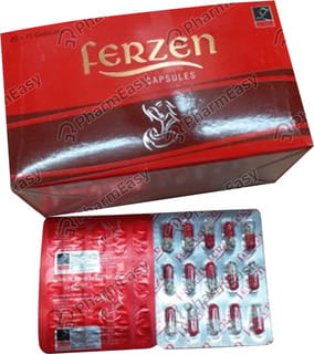 Ferzen Capsule 15'S: Uses, Side Effects, Price, Dosage & Composition ...