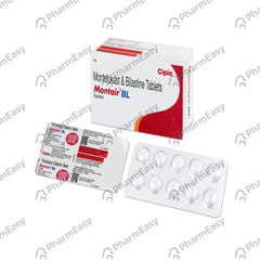 Buy Montair Bl Strip Of 10 Tablets Online at Flat 15% OFF | PharmEasy