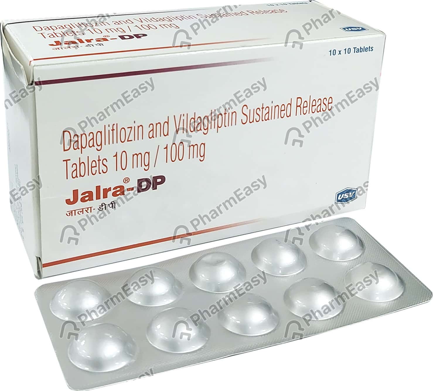 Jalra Dp Strip Of 10 Tablets: Uses, Side Effects, Price & Dosage ...