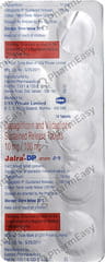 Jalra Dp Strip Of 10 Tablets: Uses, Side Effects, Price & Dosage ...