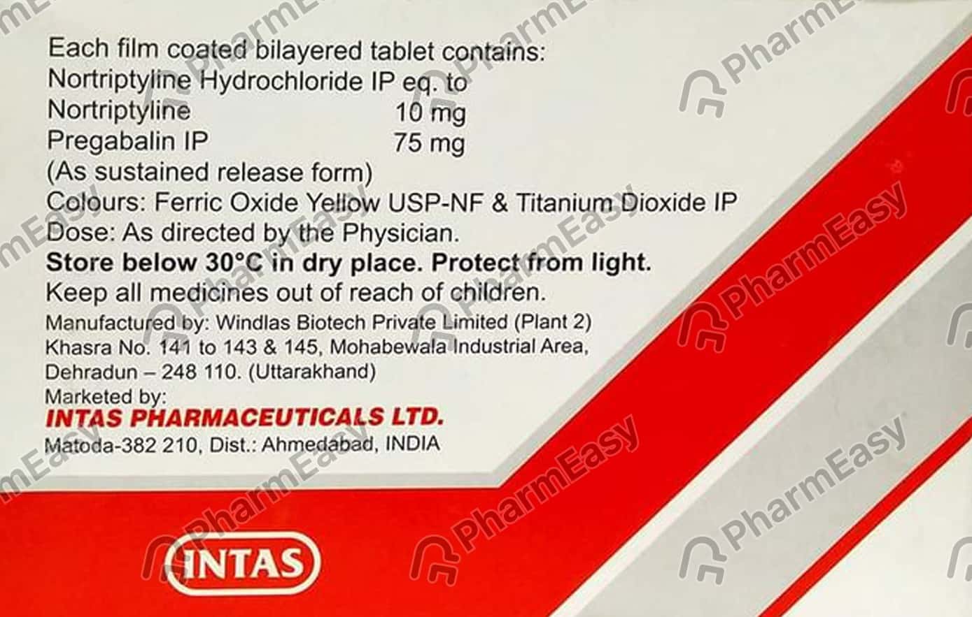 Nervz Nt Strip Of 15 Tablets: Uses, Side Effects, Price & Dosage ...