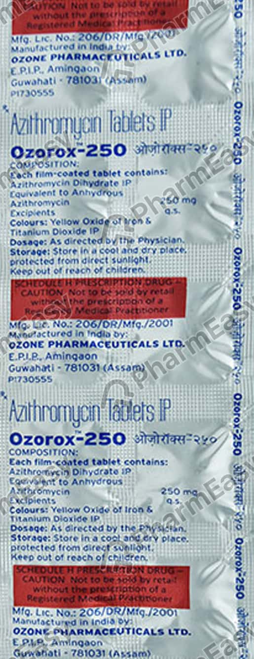 Ozorox 250 MG Tablet (10): Uses, Side Effects, Price & Dosage | PharmEasy