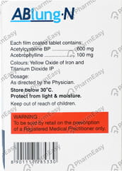 Ablung N Strip Of 15 Tablets: Uses, Side Effects, Price & Dosage ...