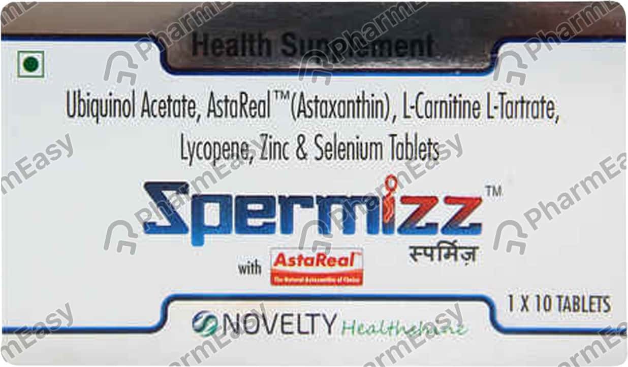 Buy Spermizz Strip Of 10 Tablets Online at Flat 15% OFF | PharmEasy