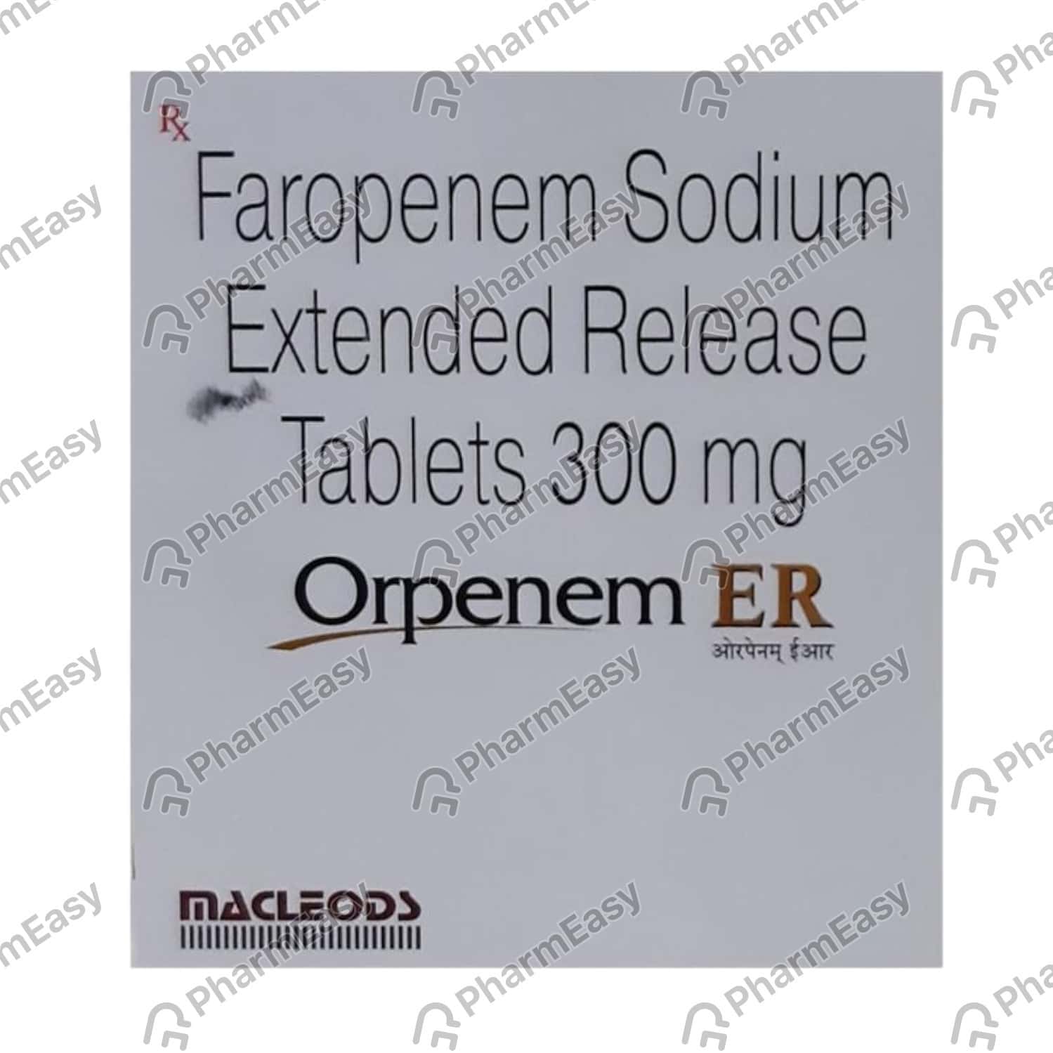 Orpenem Er 300 MG Tablet (10): Uses, Side Effects, Price & Dosage ...