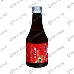 Alzyme Plus Mixed Fruit Flavour Bottle Of 200ml Syrup: Uses, Side ...