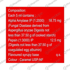 Alzyme Plus Mixed Fruit Flavour Bottle Of 200ml Syrup: Uses, Side ...
