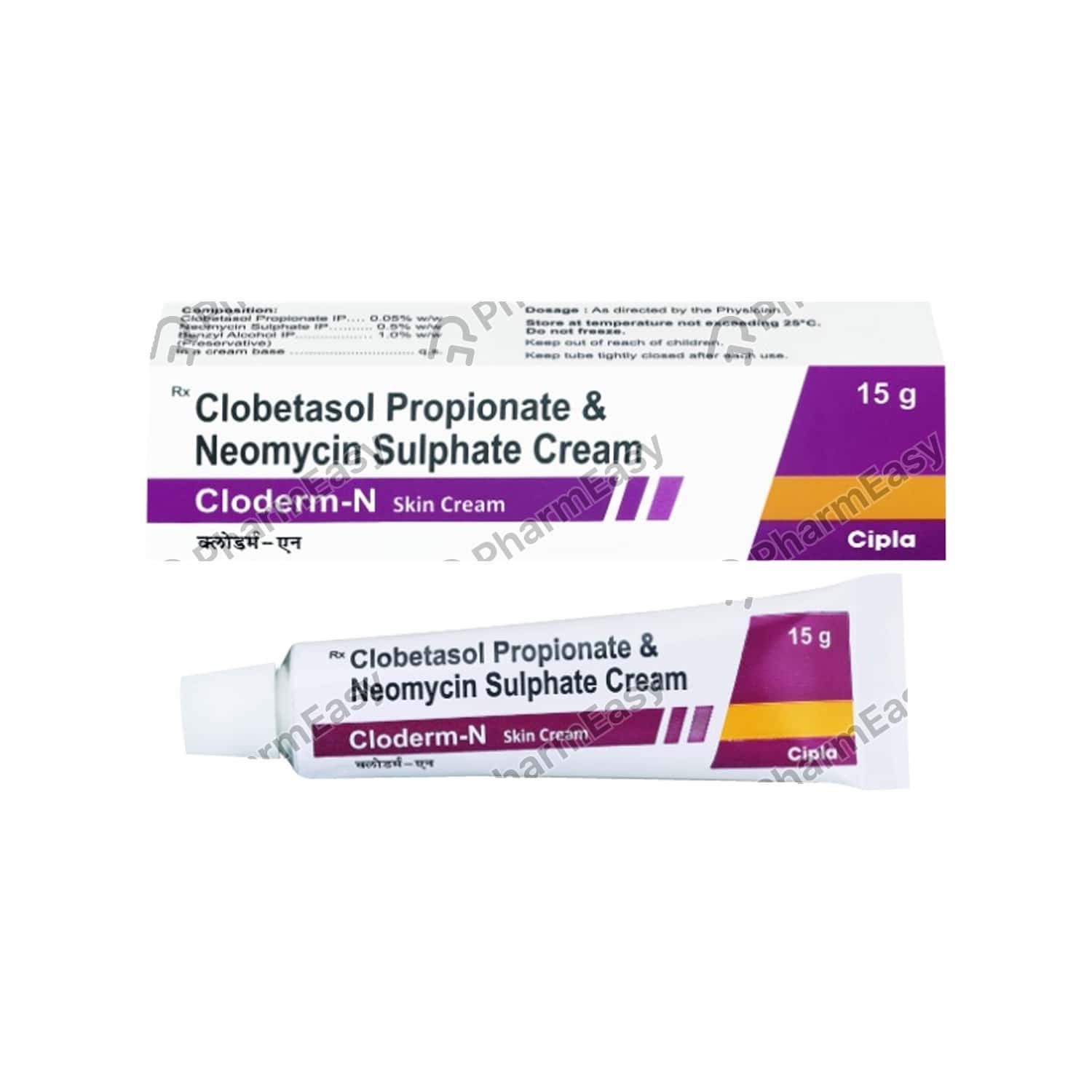 Buy Cloderm N Cream 15gm Online at Flat 18% OFF* | PharmEasy