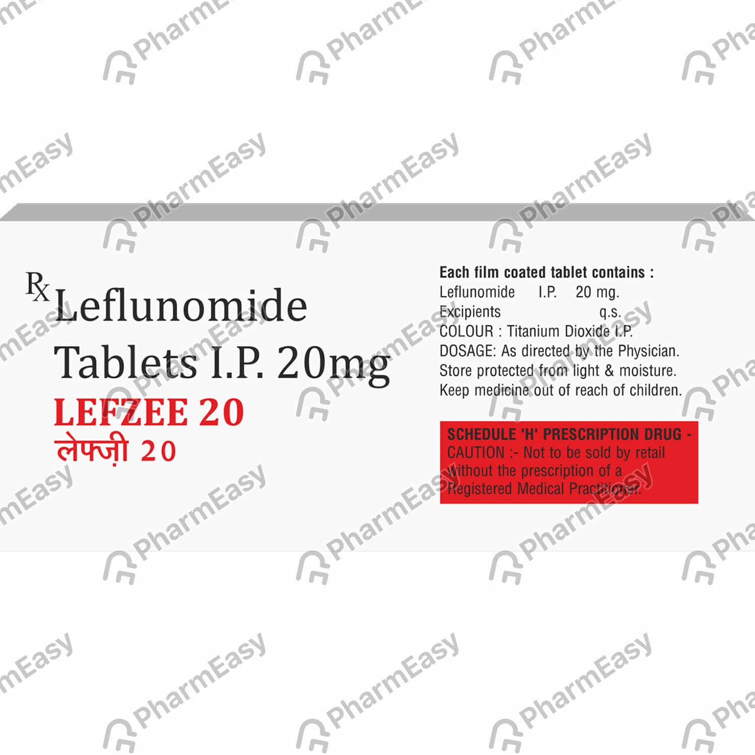 Buy Lefzee 20 MG Tablet (10) Online at Flat 15% OFF | PharmEasy